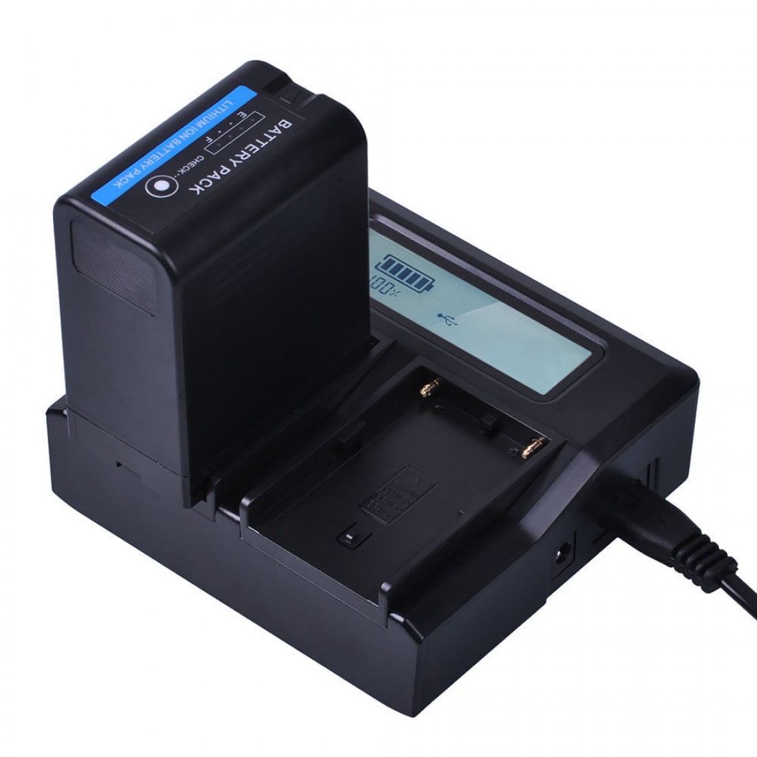 Dual Digital Battery Charger for Sony NP-F970 - Power Up Your Sony Gear ...