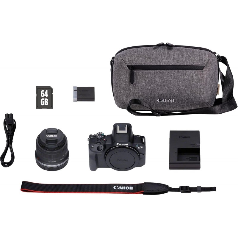 Canon EOS R50 Mirrorless Camera Travel Kit