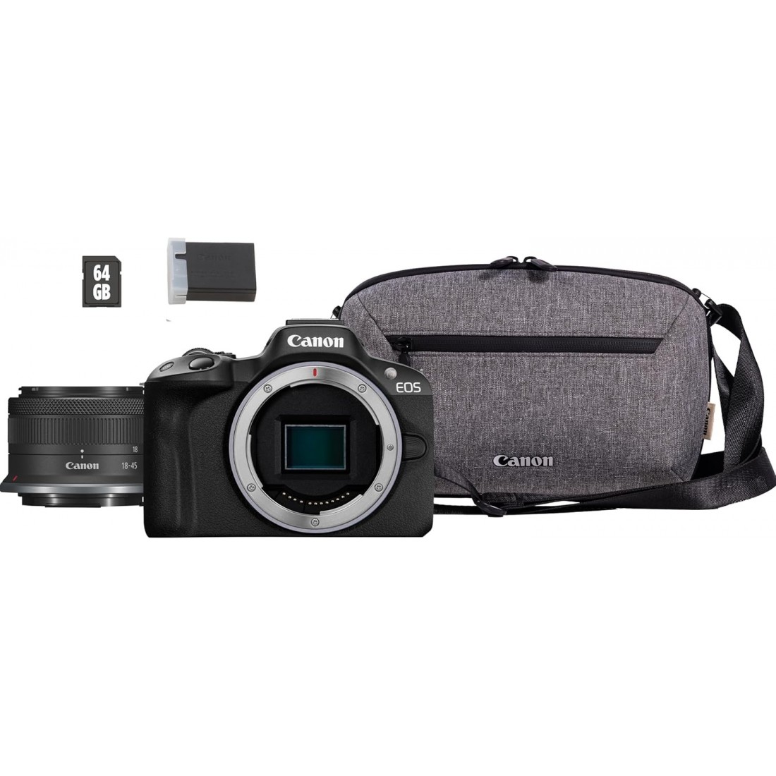 Canon EOS R50 Mirrorless Camera Travel Kit