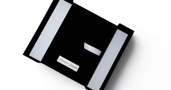A4 +A6 BLACK WINDOW ALBUM COVER + USB Box Double Layer - DIGITAL